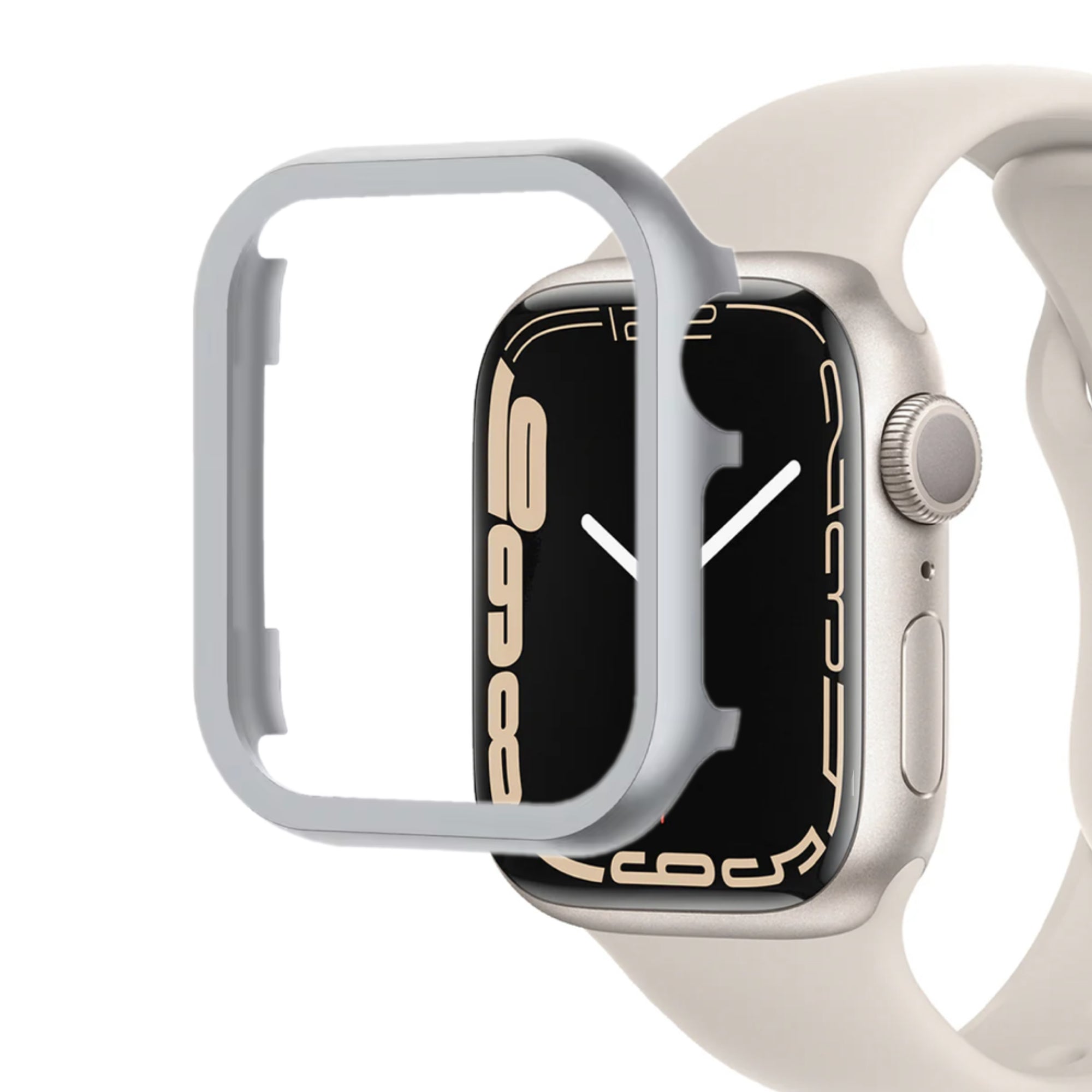 Apple Watch frame - zilver